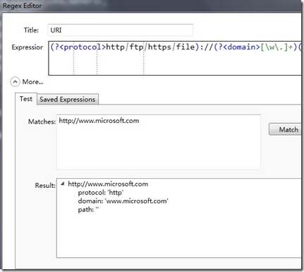 编程点滴.如何在VS2010中使用Regex Editor-CSDN博客